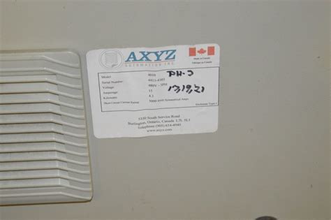 Axyz 4010 Atc 4 X 10 Cnc Router W Tangential Knife Head The