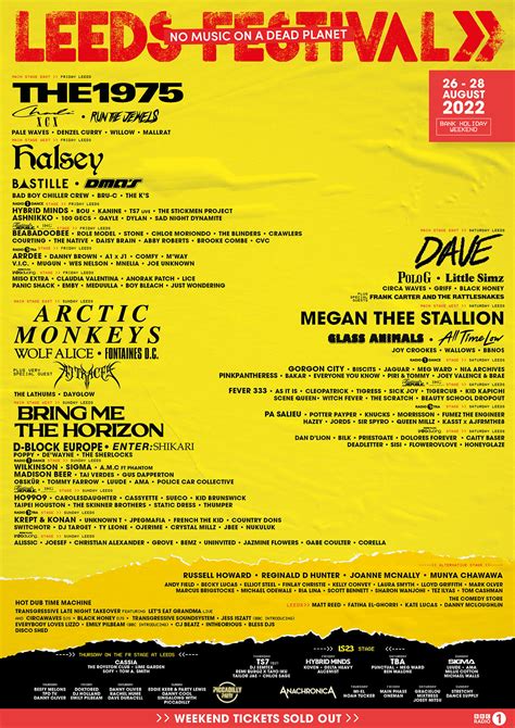 Leeds Music Festival 2024 Lineup Ertha Jacquie