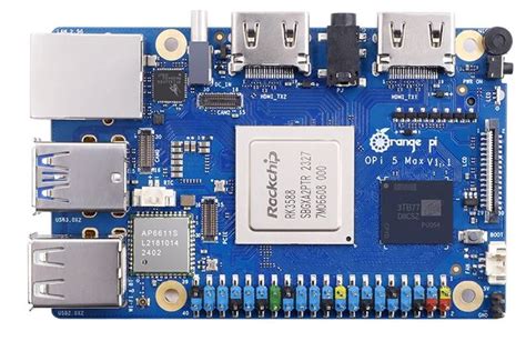 The New OrangePi Max Features GbE Ethernet And M M Key Slot For Expansion Electronics Lab