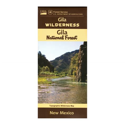 Map Gila Nf Gila Wilderness Nm 2023 Edition Public Lands