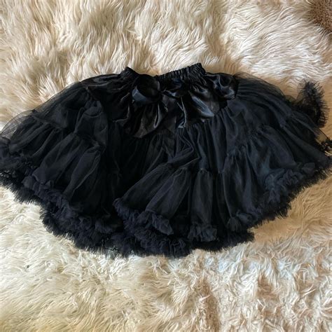 Black Poofy Skirt Perfect For A Sabrina Carpenter Depop