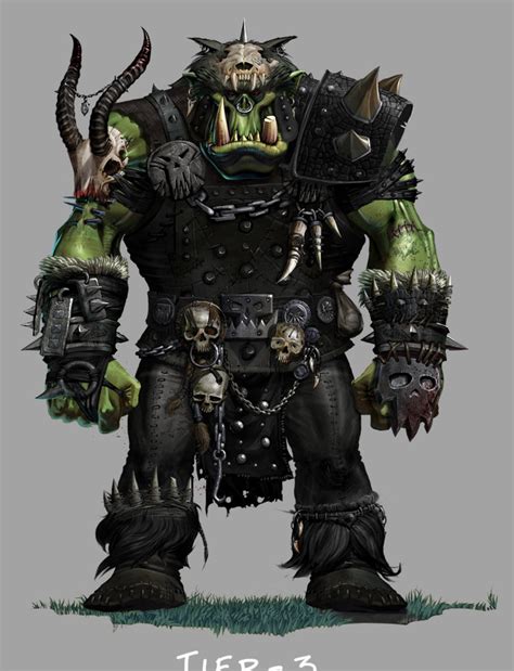 Artstation Greenskins Mmo Armor