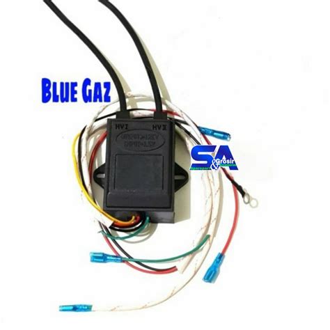Jual Pemantik Elektrik Blue Gaz DC 2 Out Pematik Kompor Blue Gas Spark
