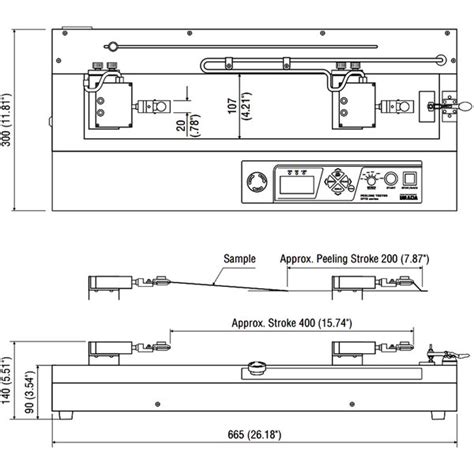 Imada Ipt 200 Embossed Carrier Tape Peel Tester