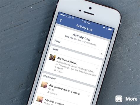 How To View Your Facebook Activity Log With Facebook For Ios Imore
