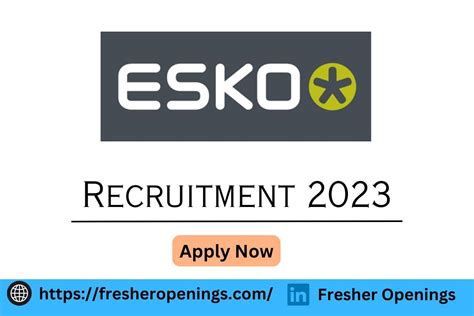 Esko Off Campus Drive 2023 Hiring Freshers As Software Engineer