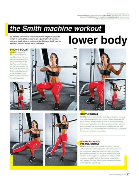 Printable Smith Machine Workouts Printable Word Searches