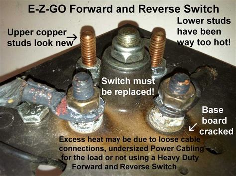 Understanding the Ezgo Golf Cart Forward Reverse Switch Diagram for Improved Performance