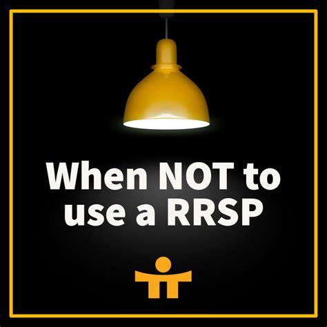 When Not To Use A Rrsp Ecivda Financial Planning Boutique