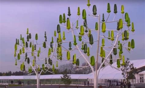 Elegant Tree Shaped Wind Turbine WordlessTech
