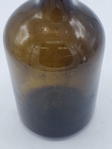 975 Antique Free Blown Demijohn Bottle Stoddard Glass Great Size Circa 1850 4586198506