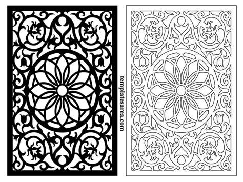 Floral Motif Dxf File For Cnc Laser Cut Designs Lasercut Design Paper Art Design Cut Design