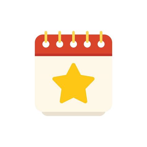 Event Calendar Icon Flat Vector Work Plan 17329776 Vector Art At Vecteezy