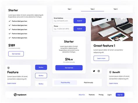 Free Webflow Ui Kit Generic Saas Starter
