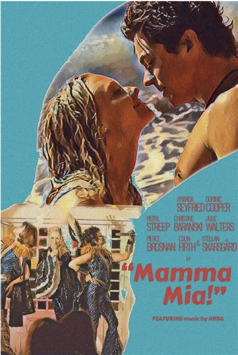 Mamma Mia Vintage Poster Poster For Sale By Abbavengers Movie Posters Vintage Film Poster