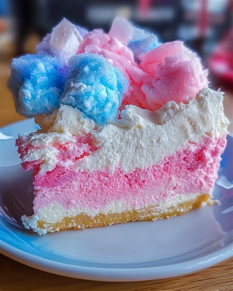 Cotton Candy Cheesecake