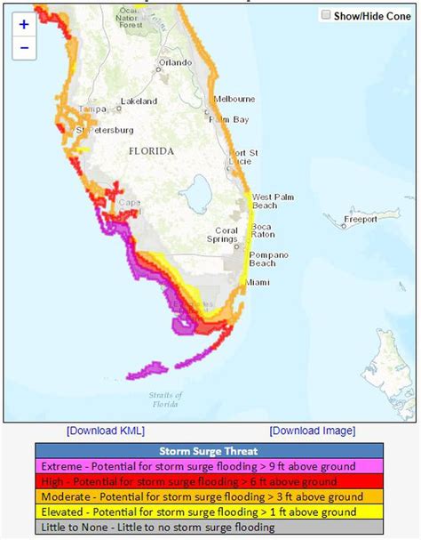 Naples Florida Storm Surge Map Maps Model Online