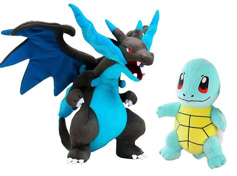 Buy Charizard Plush And Squirtle Plush Combo 2 Plush Blue Charizard