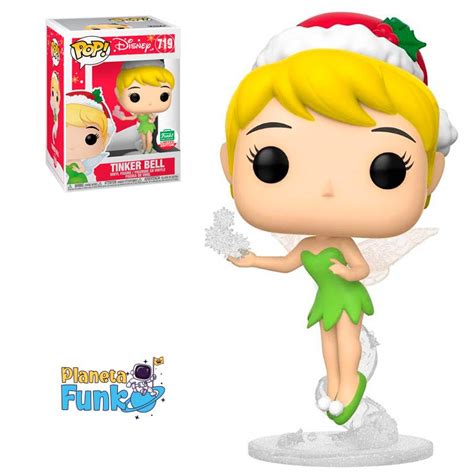 Funko Pop Disney Tinker Bell Navidad Edicion Limitada 719 Funko