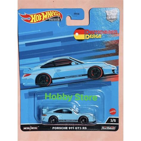 Hobby Store Hot Wheels Premium Porsche GT RS Model Car Shopee Philippines