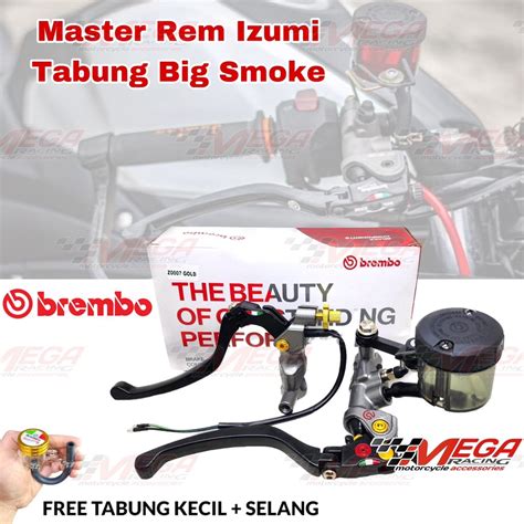Jual Master Rem Izumi Tabung Big Smoke 1 Set Handle Kiri Kopling