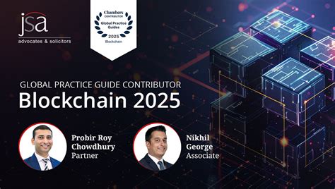 Blockchain 2025 India Global Practice Guides Chambers And Partners Jsa