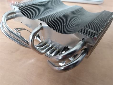 5 Pipe Fanless Aluminum Socket 478 Cpu Cooler Heatsink Reconditioned