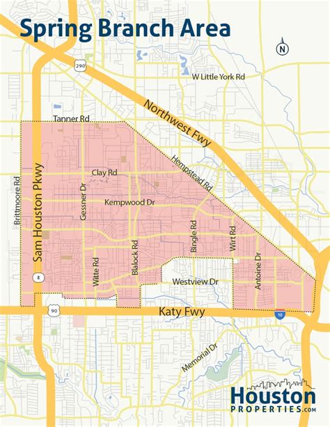 Houston Tx Neighborhoods Map
