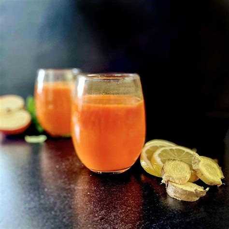 Fresh Carrot Ginger Juice Benefits Foodtalk