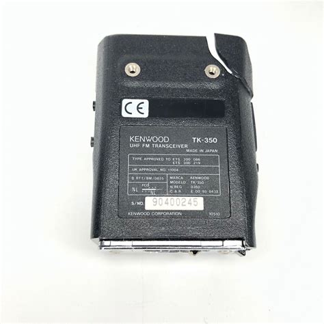 Kenwood TK-350 TK350 UHF FM Transceiver Handheld Radio TK350 for parts ...