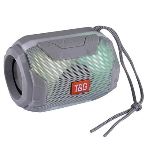 C цветомузыкой портативная Bluetooth колонка TG-162 LIGHT (радио ...
