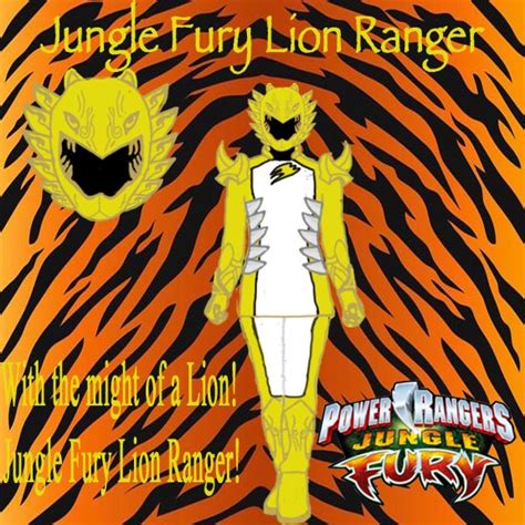 Power Ranger Jungle Fury Lion Ranger By Blacknight1230 On Deviantart