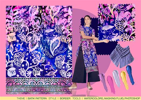 Textile Design Portfolio 텍스타일 디자인 포트폴리오 On Behance