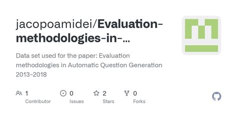 Evaluation Methodologies In Automatic Question Generation R
