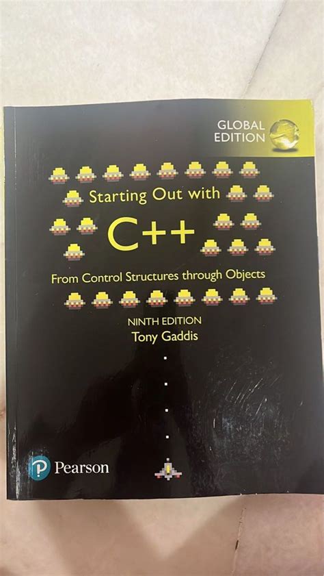 C Tony Gaddis Pearson Hobbies And Toys Books And Magazines Textbooks
