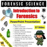 Intro To Forensic Science PowerPoint Presentation TPT