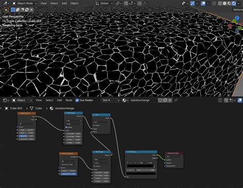 Texturing How Can I Add Distortion To A Voronoi Texture Blender