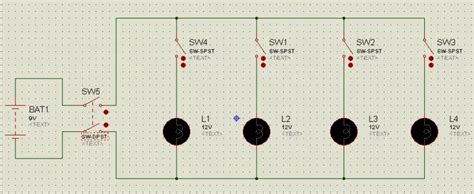 Proteus Tutorial Switches And Relays Types Screenshots