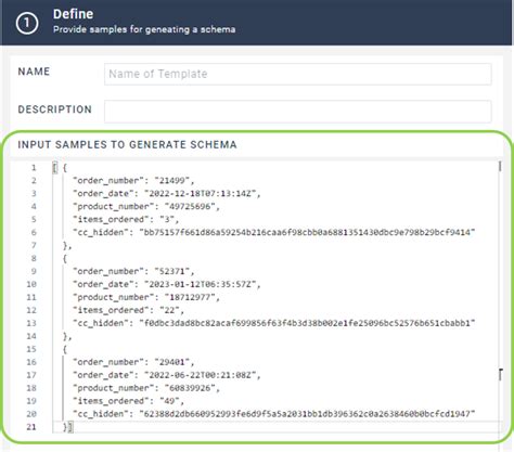 Create A New Schema Template Nexla Docs