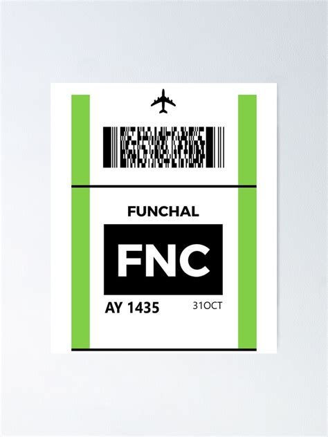 Funchal Airport Poster For Sale By Merchsuperb Redbubble