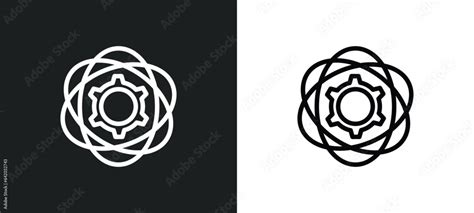 Core Values Icon Isolated In White And Black Colors Core Values Outline Vector Icon From