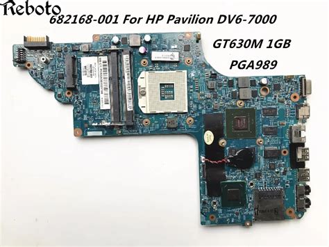 High Quality Laptop Motherboard For HP Pavilion DV6 7000 Laptop With Chipset HM77 Socket PGA989