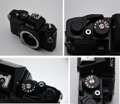 Shutter Speed Dial Design For Ricoh Film Slr Cameras Vintage Shop Japan