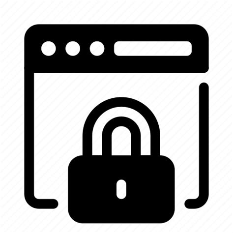 Browser Encryption Web Lock Safe Icon Download On Iconfinder