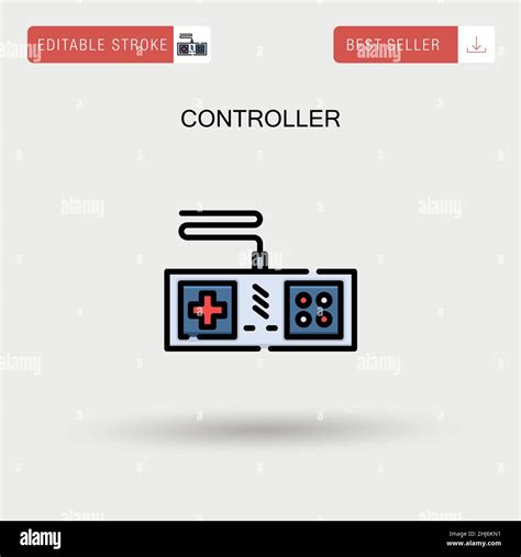 Controller Simple Vector Icon Stock Vector Image And Art Alamy