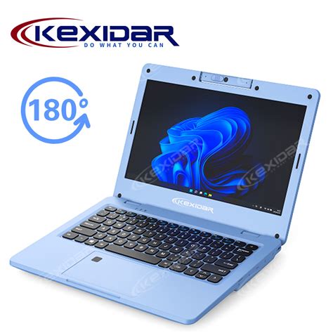 IP54 Rugged Classroom Laptop Rotatable Camera Educational Laptop 180 Degree Wide Laptop Laptop
