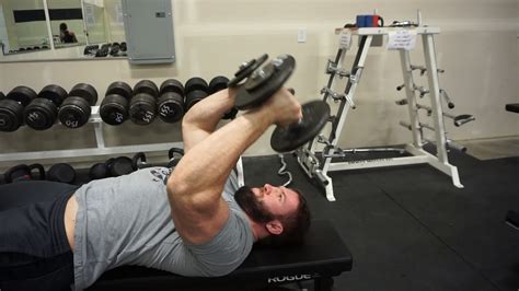 How To Rolling Tricep Extensions Youtube