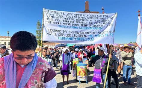 Miles Peregrinan En Chiapas Piden Paz Videos Aristegui Noticias