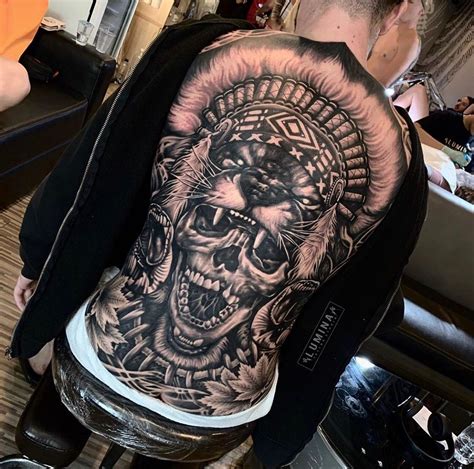 Full Back Tattoo By Ano Tattoos Artofit