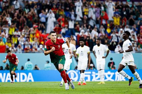 Cetak Gol Ke Gawang Ghana Ini Rekor Terbaru Cristiano Ronaldo